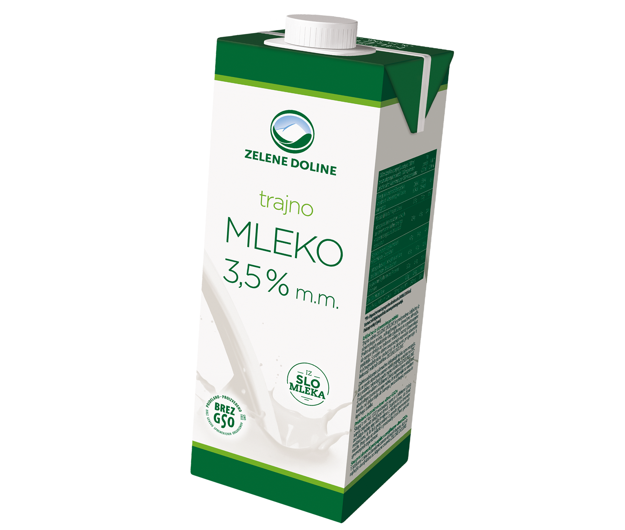 Trajno mleko 3,5 % m.m. | Mlekarna Celeia